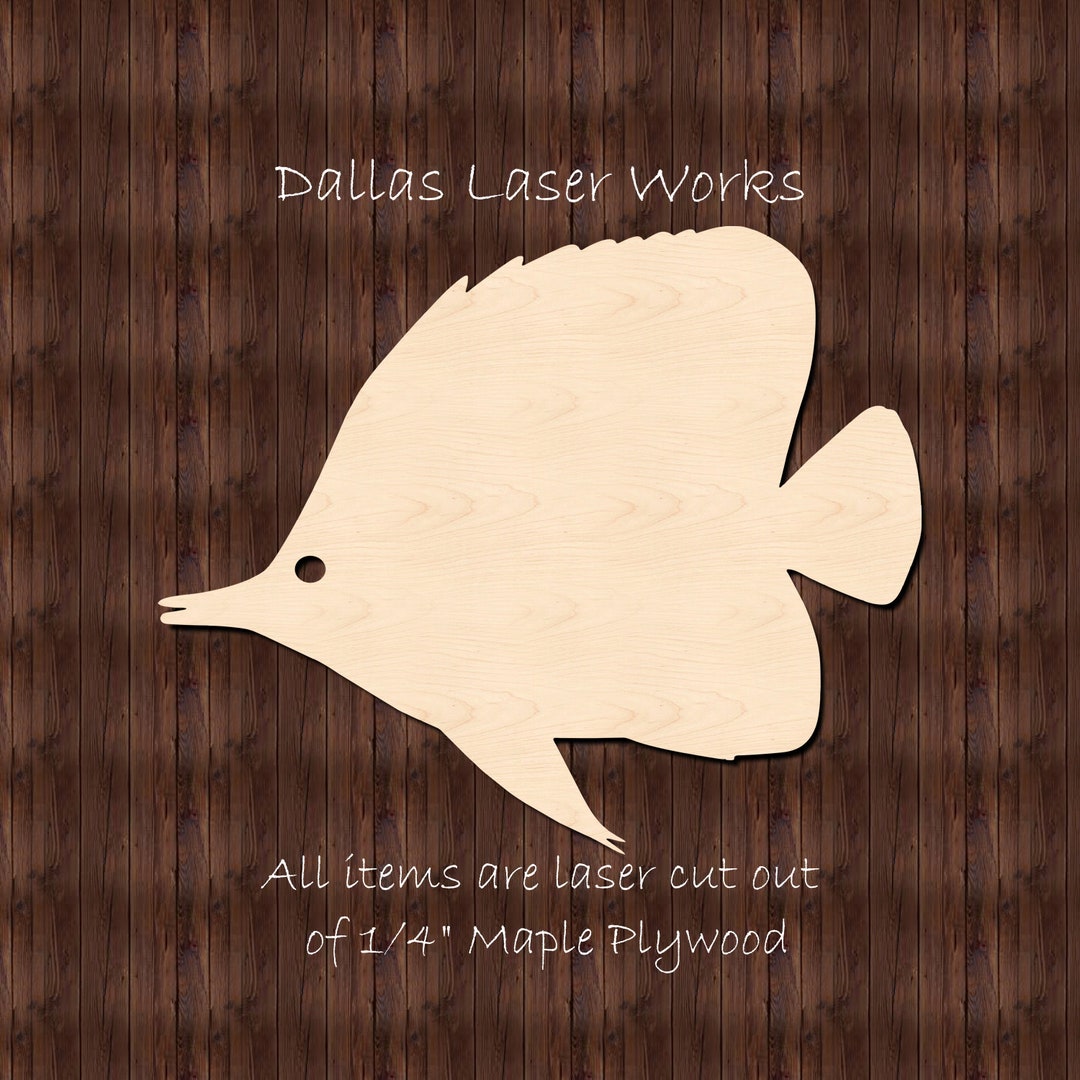 Aquarium Fish Cutout-laser Cut Beach Fish Shape - Etsy