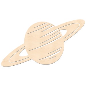 Saturn Shape-wooden Saturn Cutout-planet Cutout - Etsy