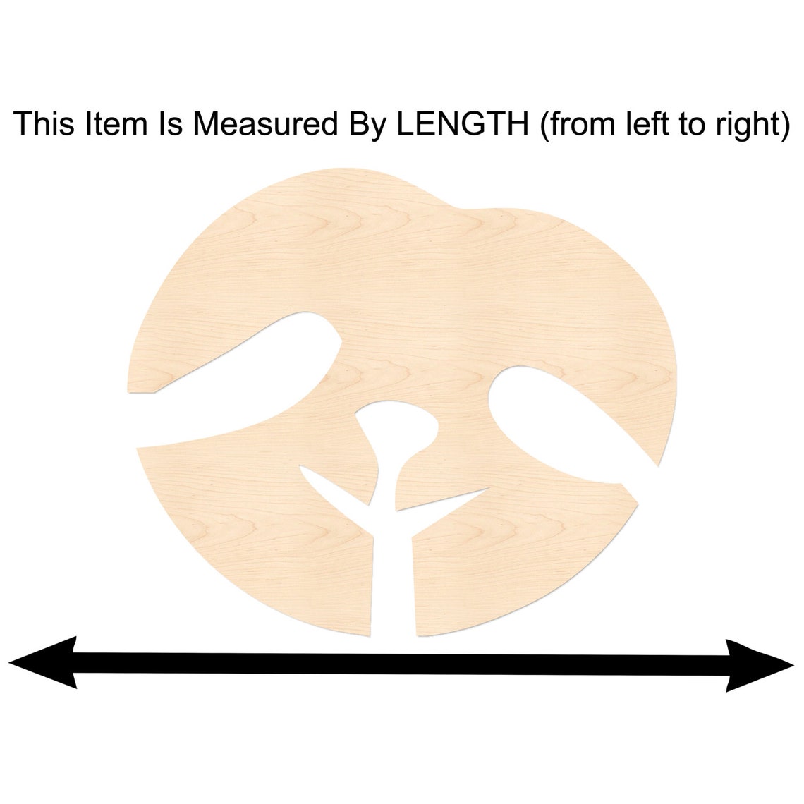 Sloth Face Shape-laser Cut Wooden Sloth Cutout - Etsy