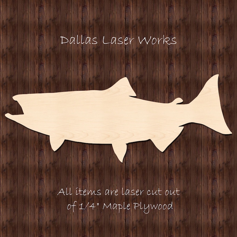 Fish Wood Cutout - Etsy