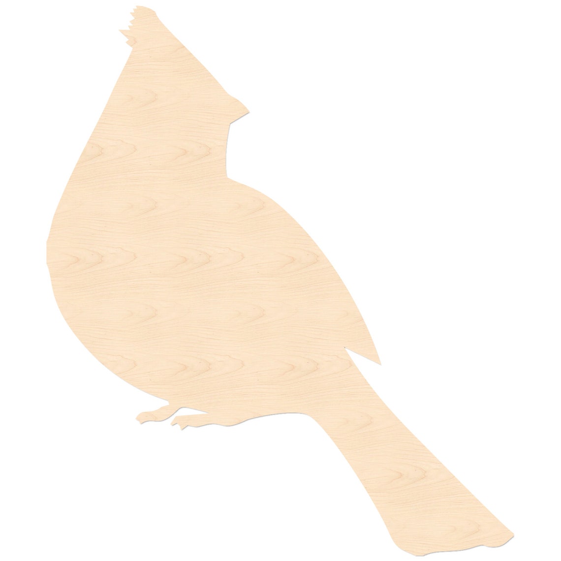 Cardinal Bird Craft Shape-unfinished Bird Cutout-cardinal Blank - Etsy