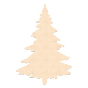 Pine Tree Cutout-wooden Pine Tree Unfinished Blank - Etsy
