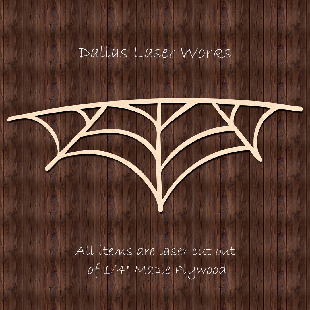 Spider Web Cutout-laser Cut Halloween Spider Web Shape - Etsy