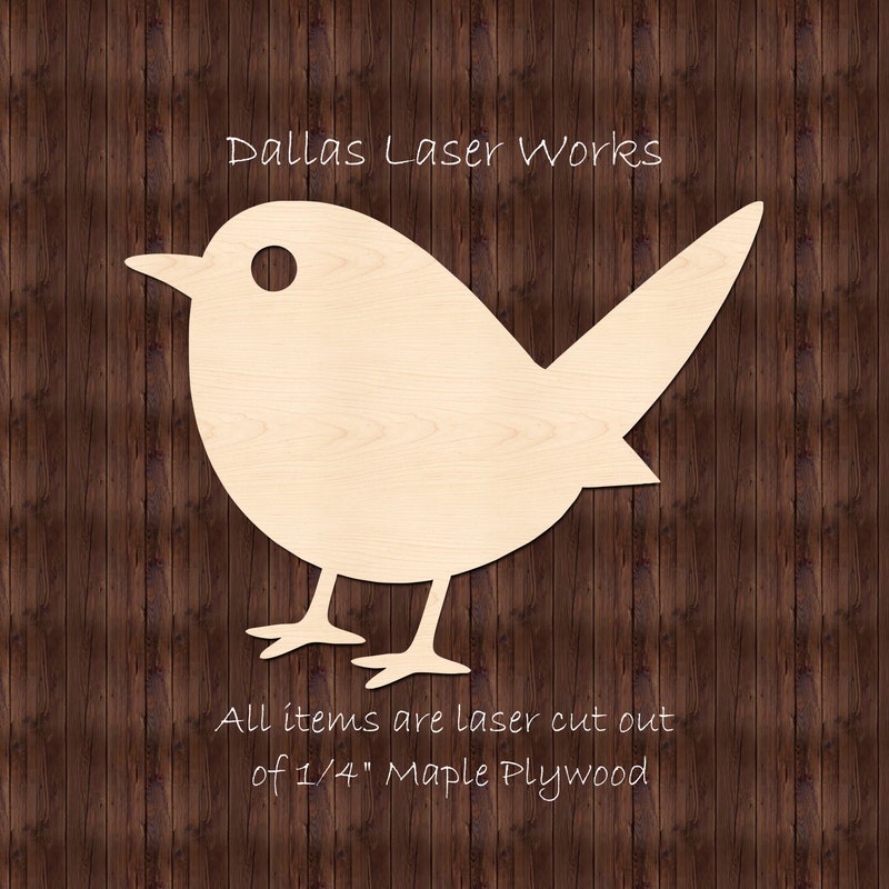 Wood Bird Cutouts - Etsy