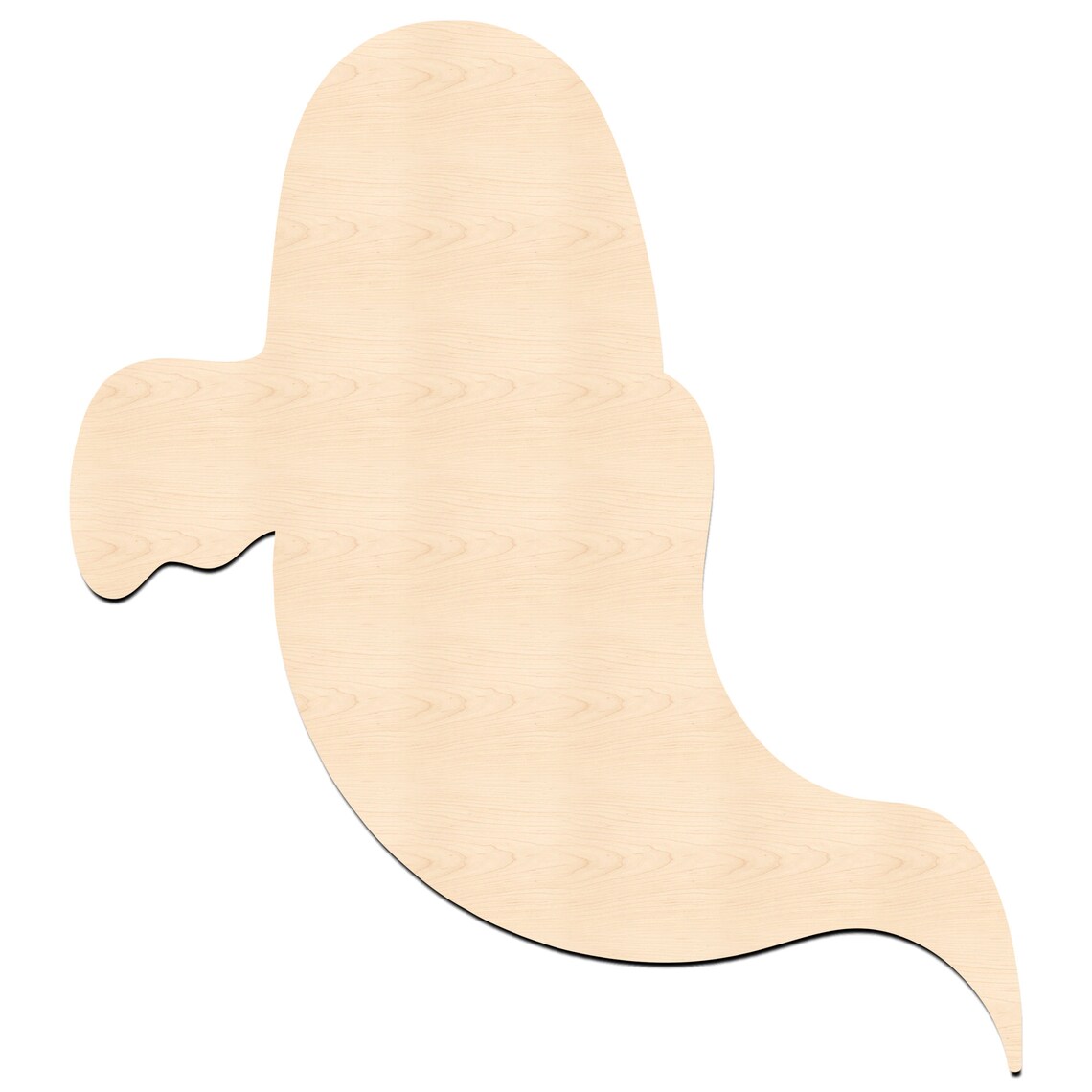 Unfinished Ghost Cutout-wooden Ghost Shape-halloween Ghost - Etsy