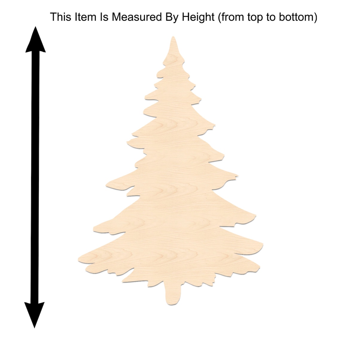 Pine Tree Cutout-wooden Pine Tree Unfinished Blank - Etsy