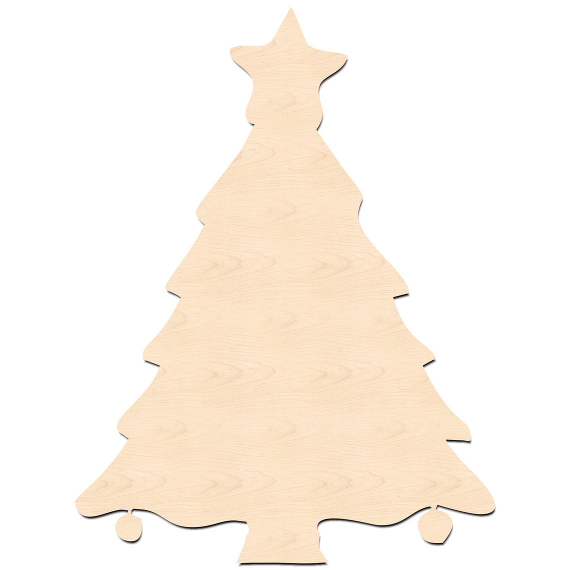 Christmas Tree Shape-laser Cut Christmas Tree-wooden Christmas | Etsy