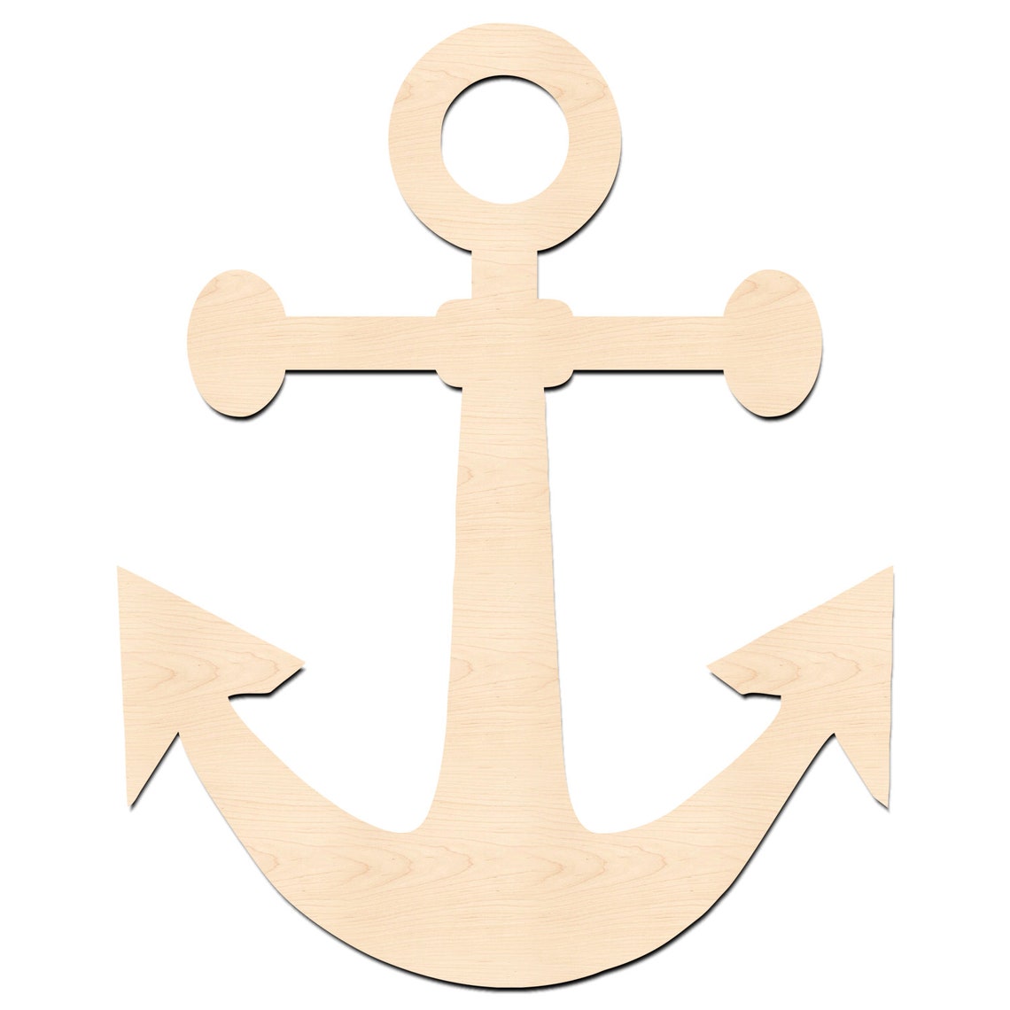Anchor Cutout-wood Anchor-laser Cut Anchor Shape - Etsy