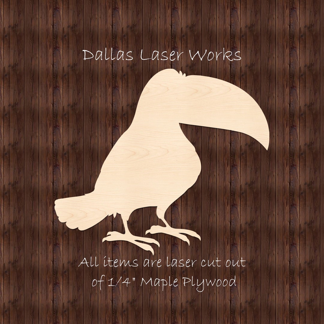Toucan Shape-wood Toucan-bird Cutout - Etsy