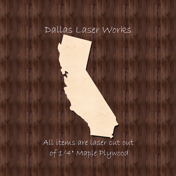 California Cutout - Etsy