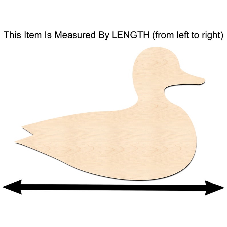 Duck Shape-unfinished Duck Cutout-duck Blank - Etsy