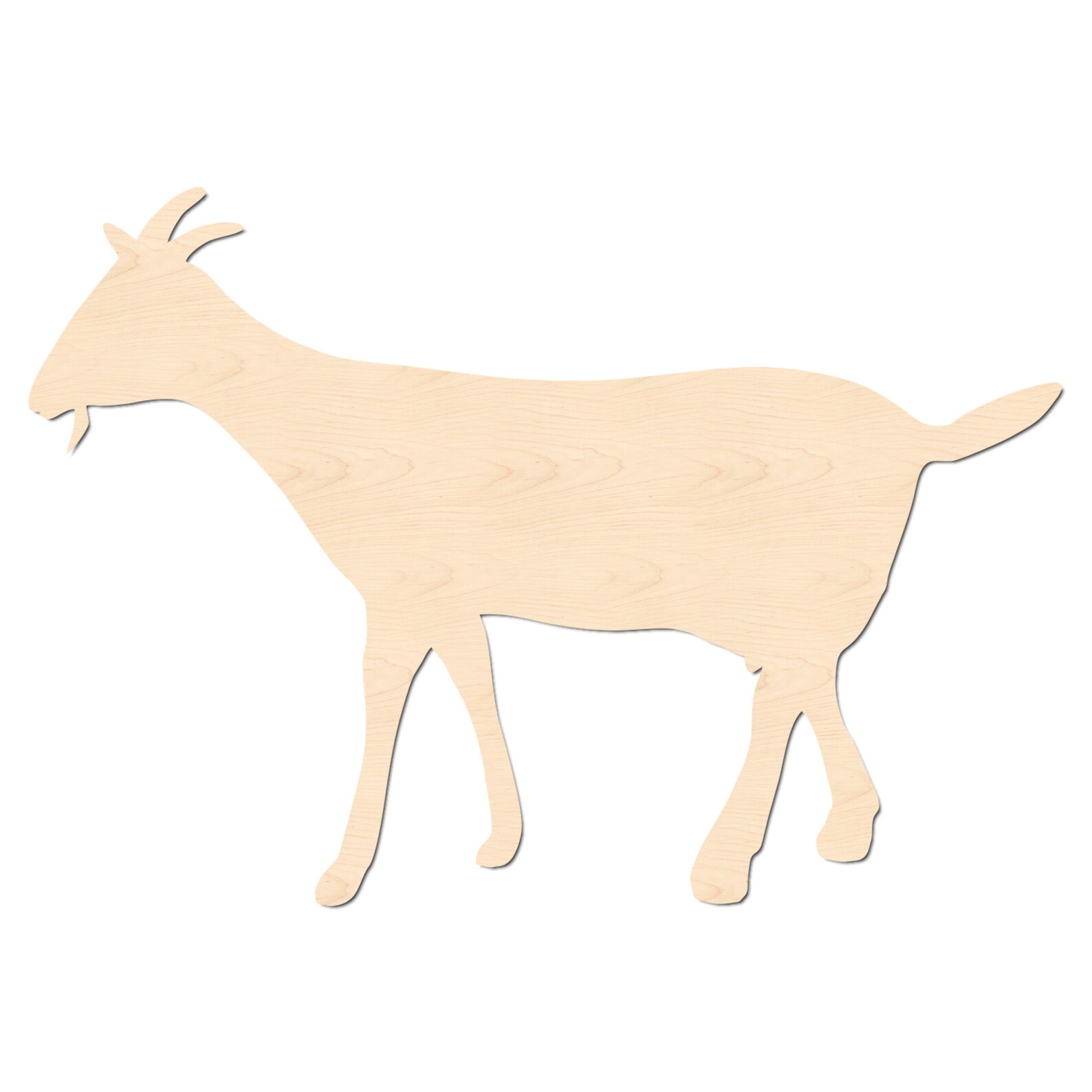 Goat Shape-laser Cut Wooden Goat-goat Cutout - Etsy UK