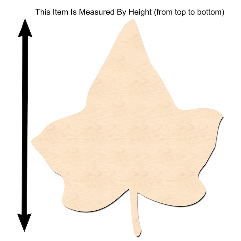 Ivy Leaf Shape-laser Cut Leaf Shape-wooden Ivy Leaf Blank - Etsy