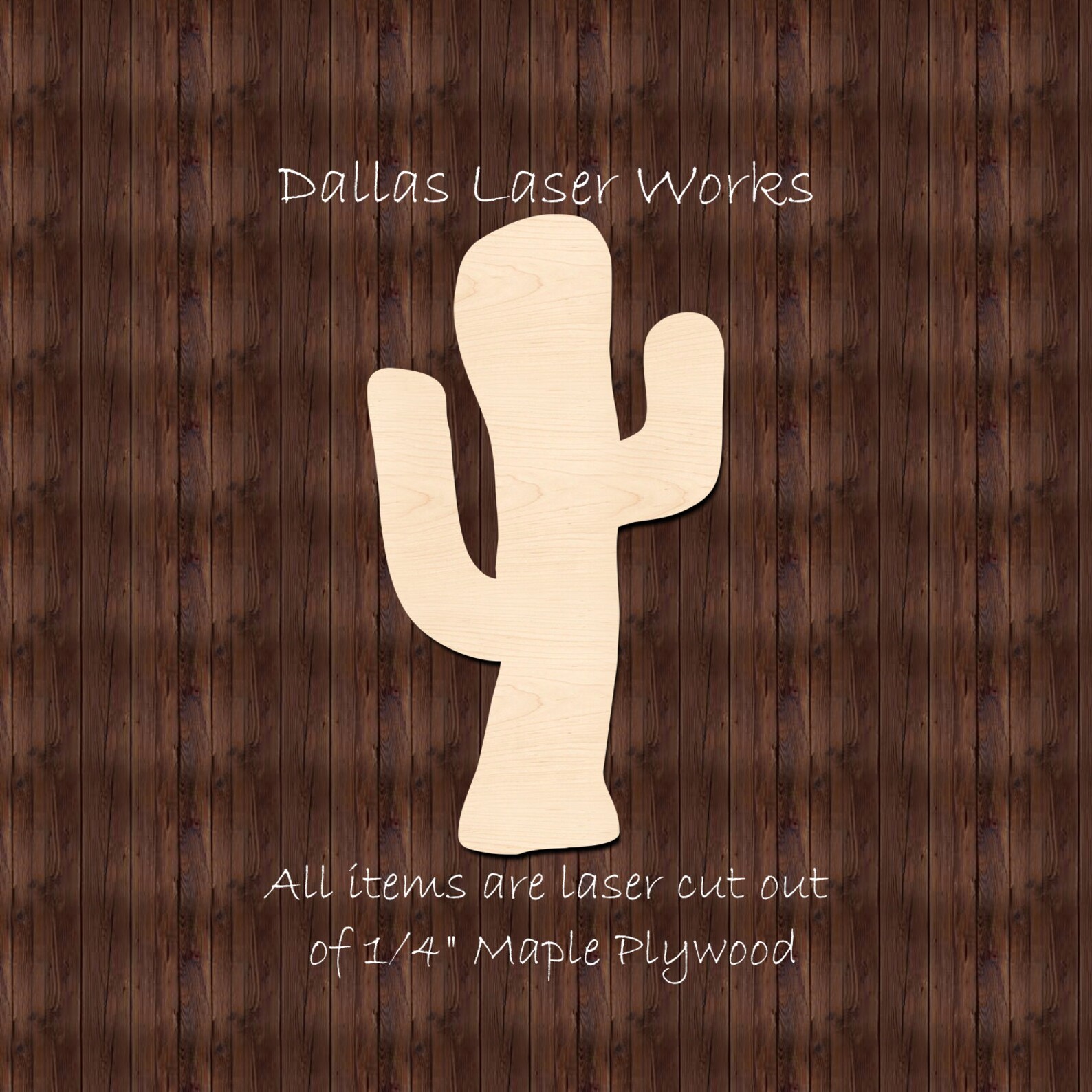 Cactus Shape-Laser Cut Shape-Unfinished Cactus Cutout - Etsy Nederland