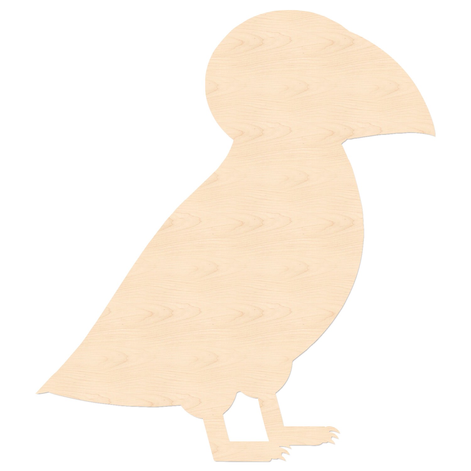 Puffin-Laser Cutout Puffin-Maple Wood Puffin Shape - Etsy Nederland