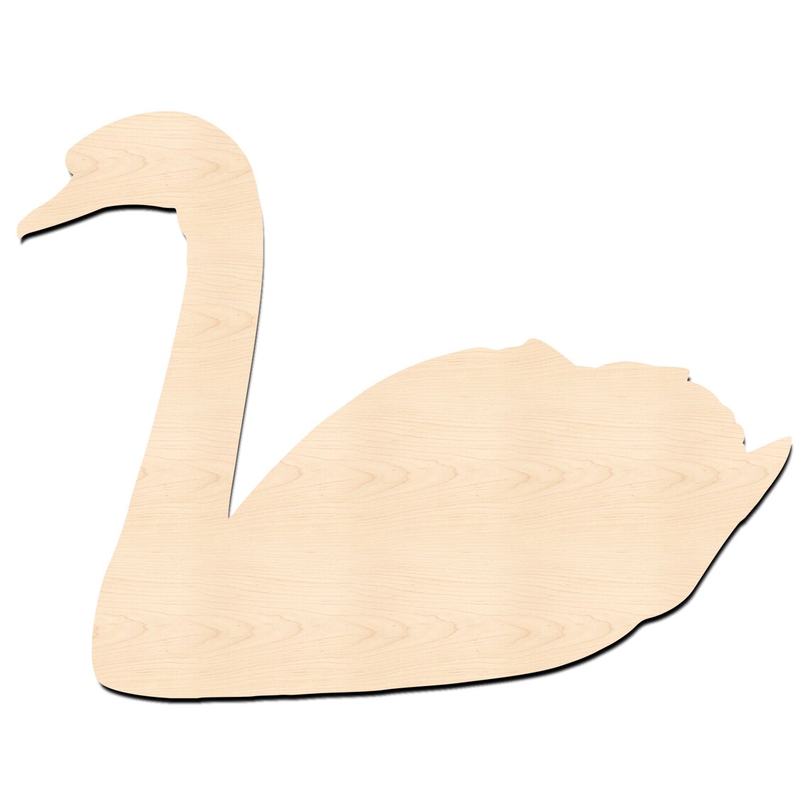 Swan Shape-Cutout Swan | Etsy