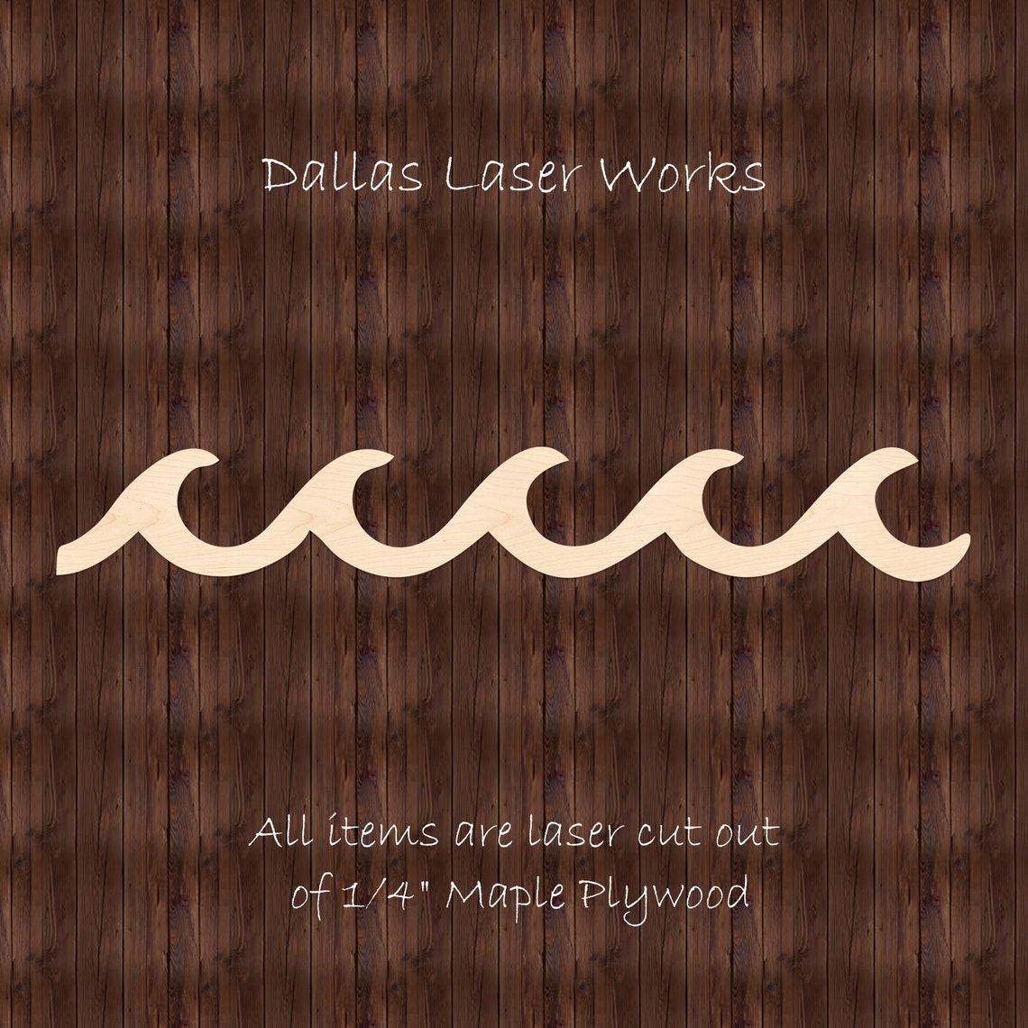 Waves-wooden Waves-laser Cut Waves | Etsy