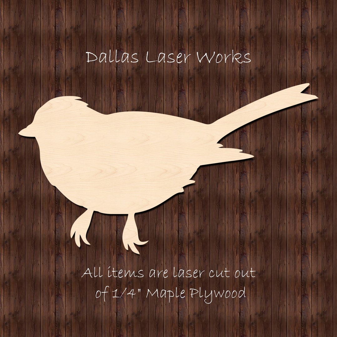 Fluffy Bird Shape-unfinished Bird Cutout - Etsy