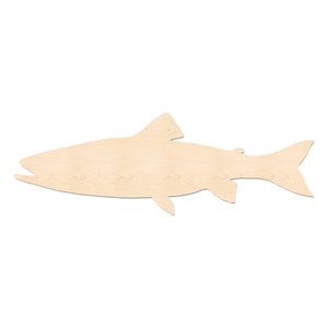 Red Trout Fish Cutout-wooden Fish - Etsy