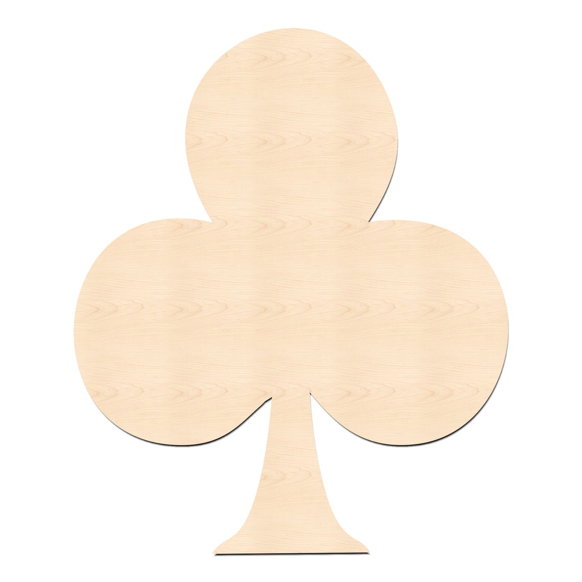 Club Shape-wooden Club Cutout-unfinished Club Blank - Etsy