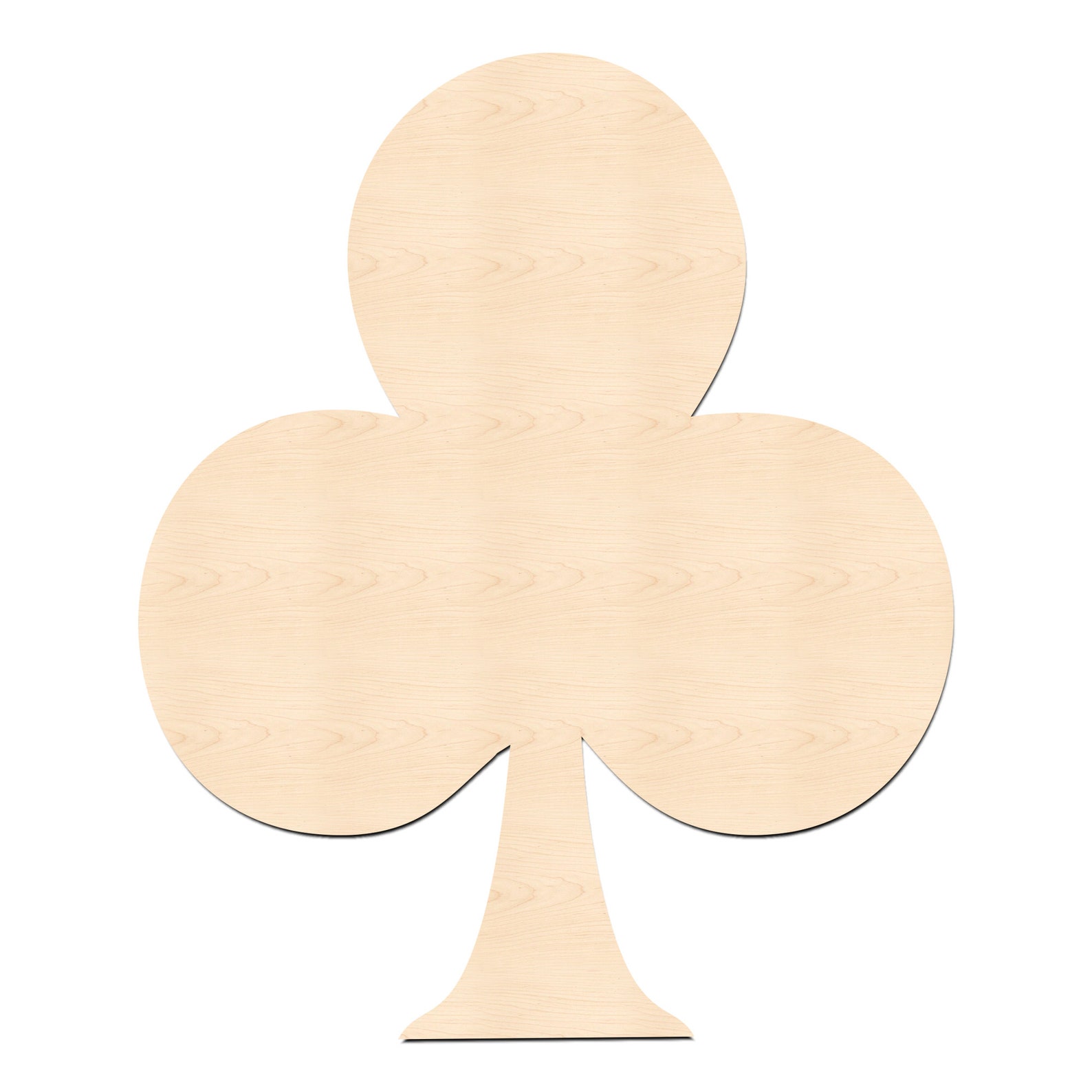 Club Shape-wooden Club Cutout-unfinished Club Blank - Etsy