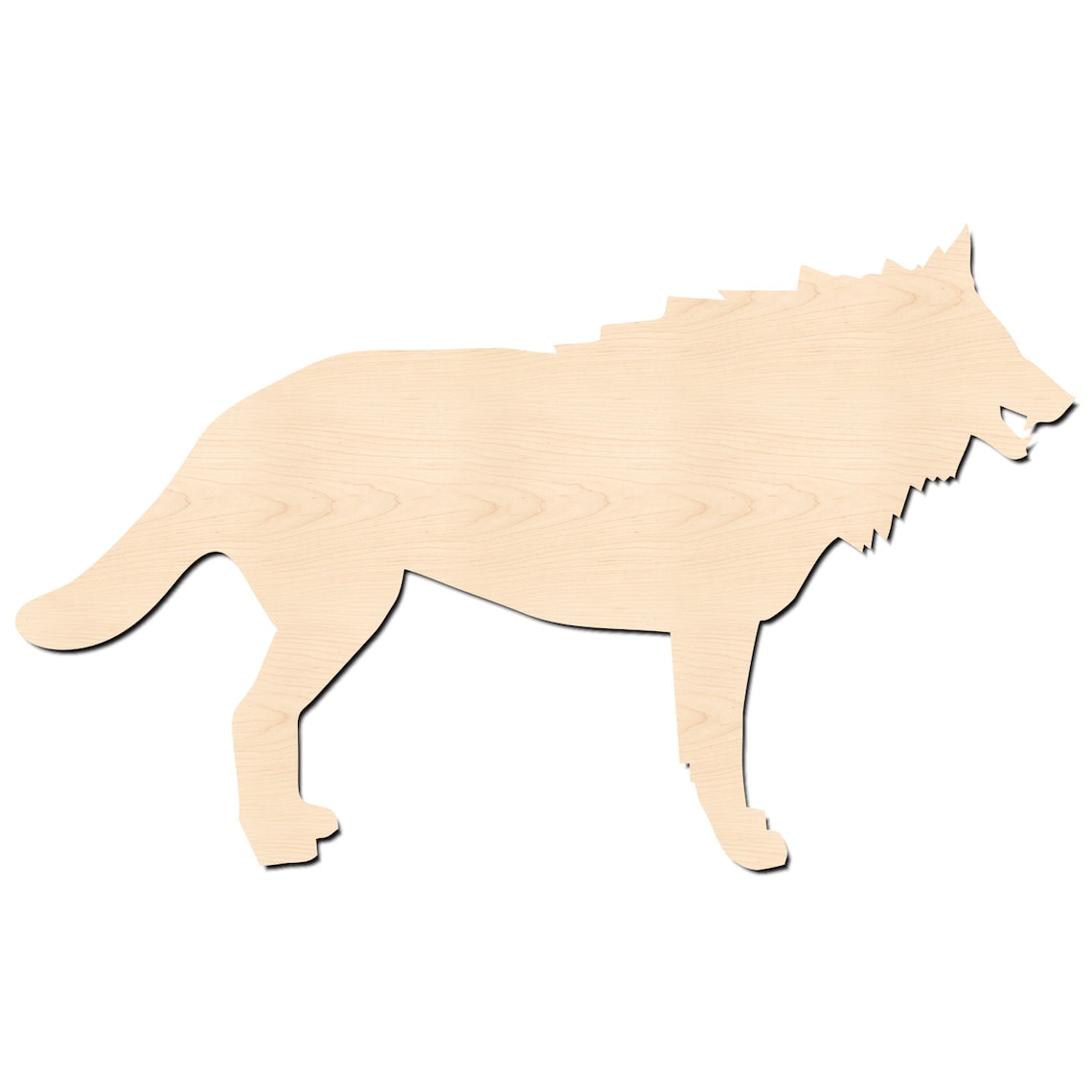 Wood Wolf Shape Unfinished Wolf Shape-laser Cut Wolf - Etsy
