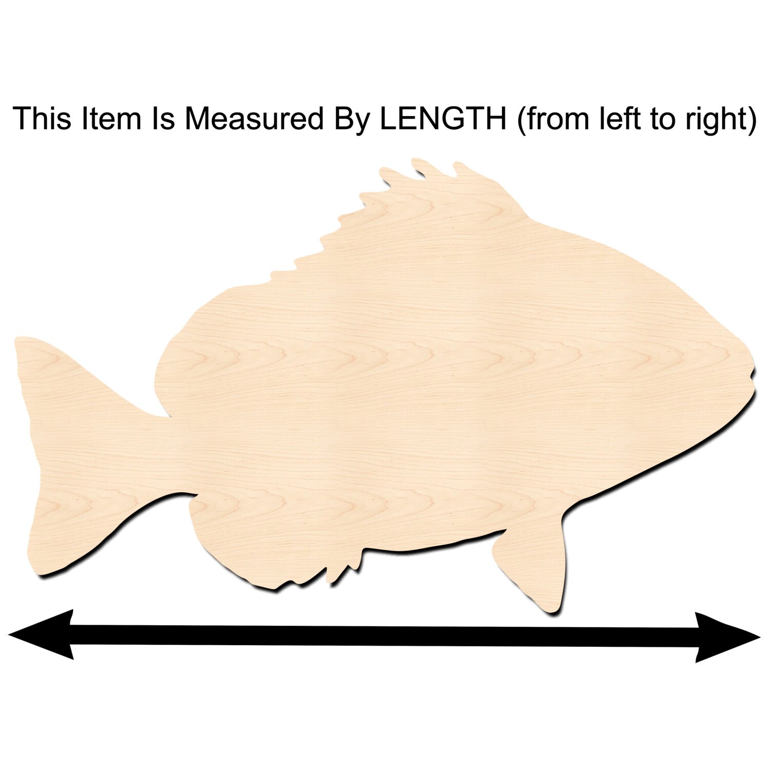 Cutout Fish Shape-wood Fish Cutout-laser Cut Fish - Etsy