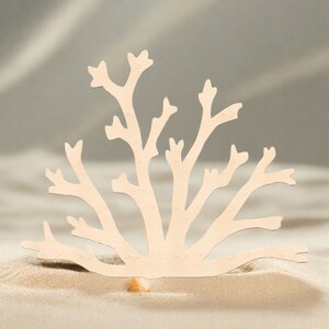 Coral Shape-wooden Coral Cutout - Etsy
