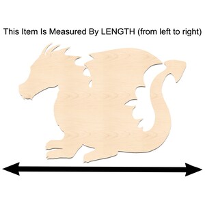 Wood Dragon Cutout-unfinished Dragon Shape - Etsy