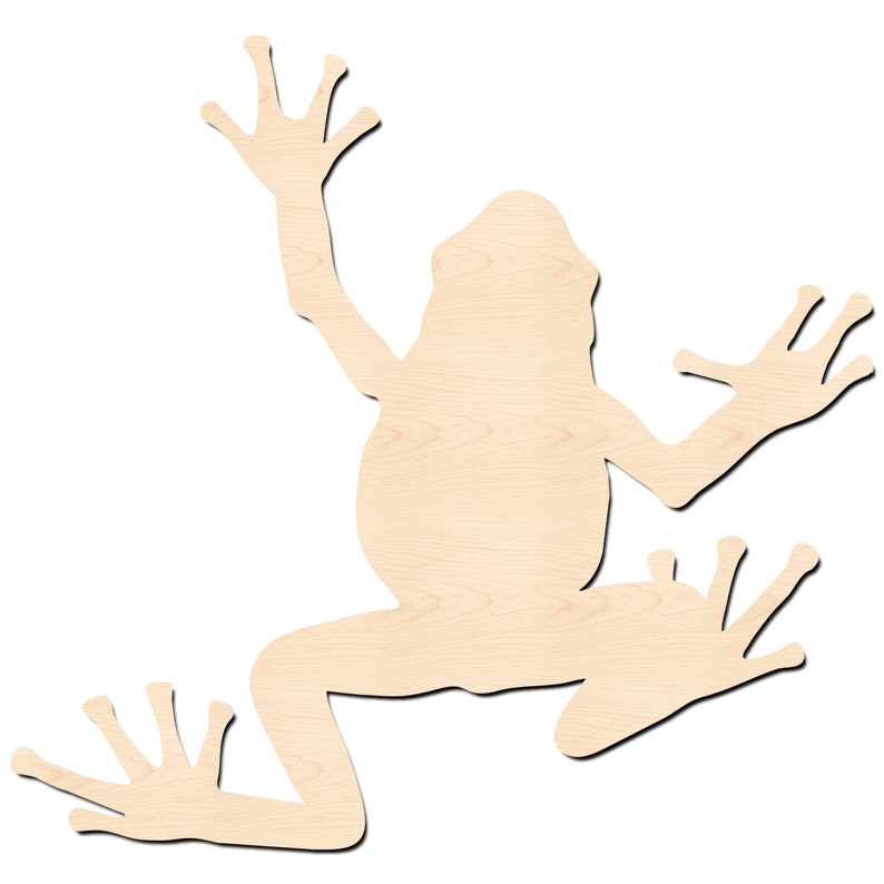 Maple Wood Frog Cutout-Laser Cut Frog-Frog Shape | Etsy Maple Wood Frog Cutout-Laser Cut Frog-Frog Shape | Etsy