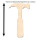 Hammer Shape,cutout Hammer-wooden Hammer - Etsy