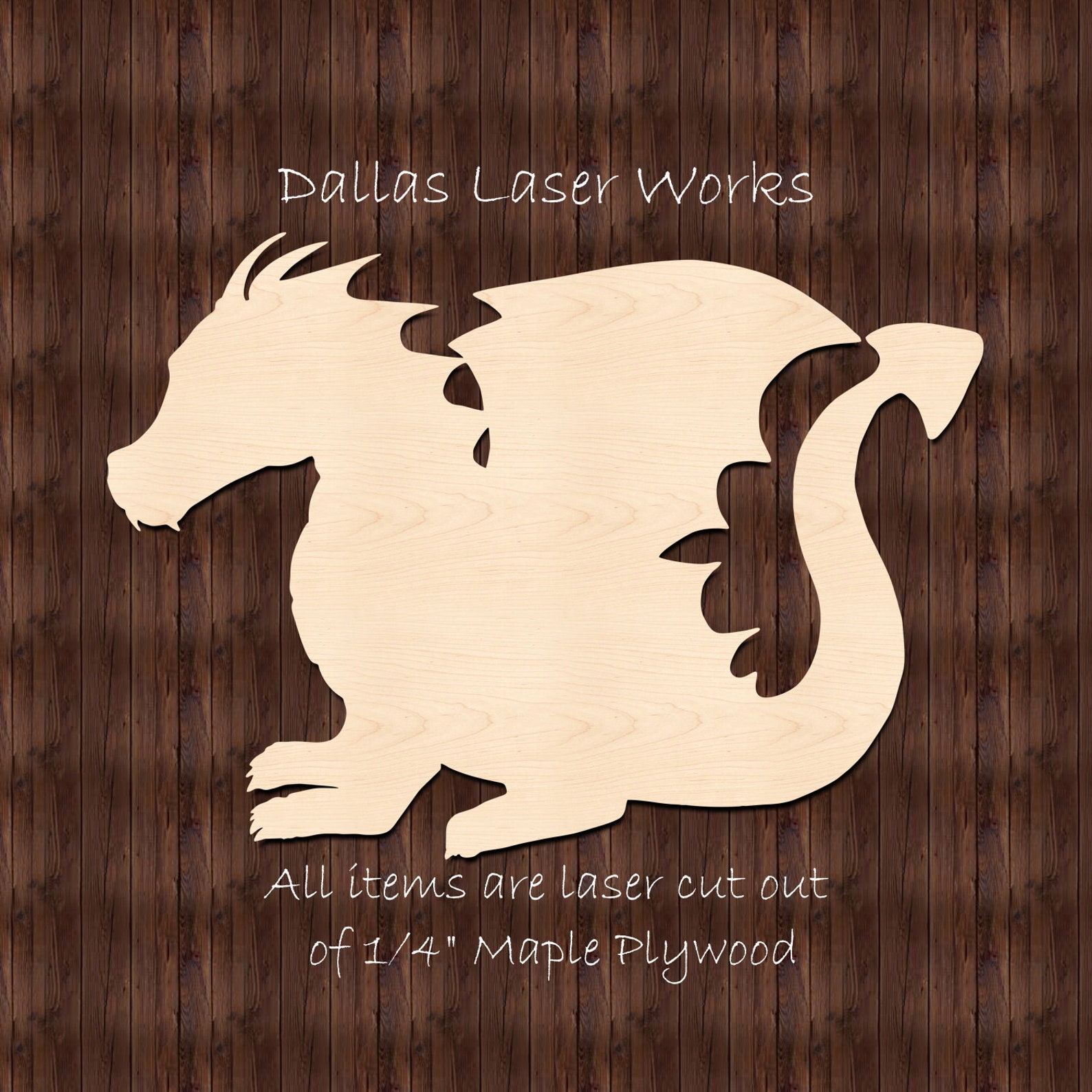 Wood Dragon Cutout-unfinished Dragon Shape - Etsy