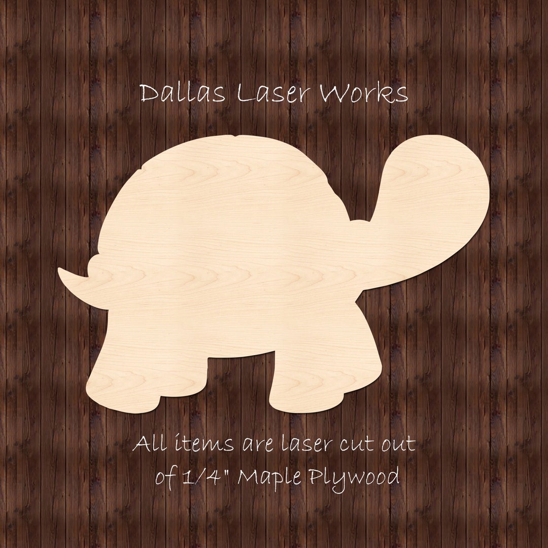 Turtle Wood Cutout-tortoise Blank - Etsy
