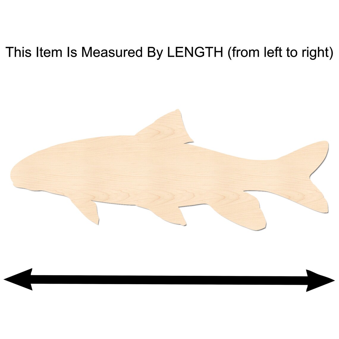 Sucker Fish Shape-wooden Sucker Cutout | Etsy