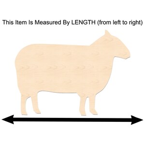 Sheep Cutout-wooden Sheep Shape-laser Cutout Sheep - Etsy