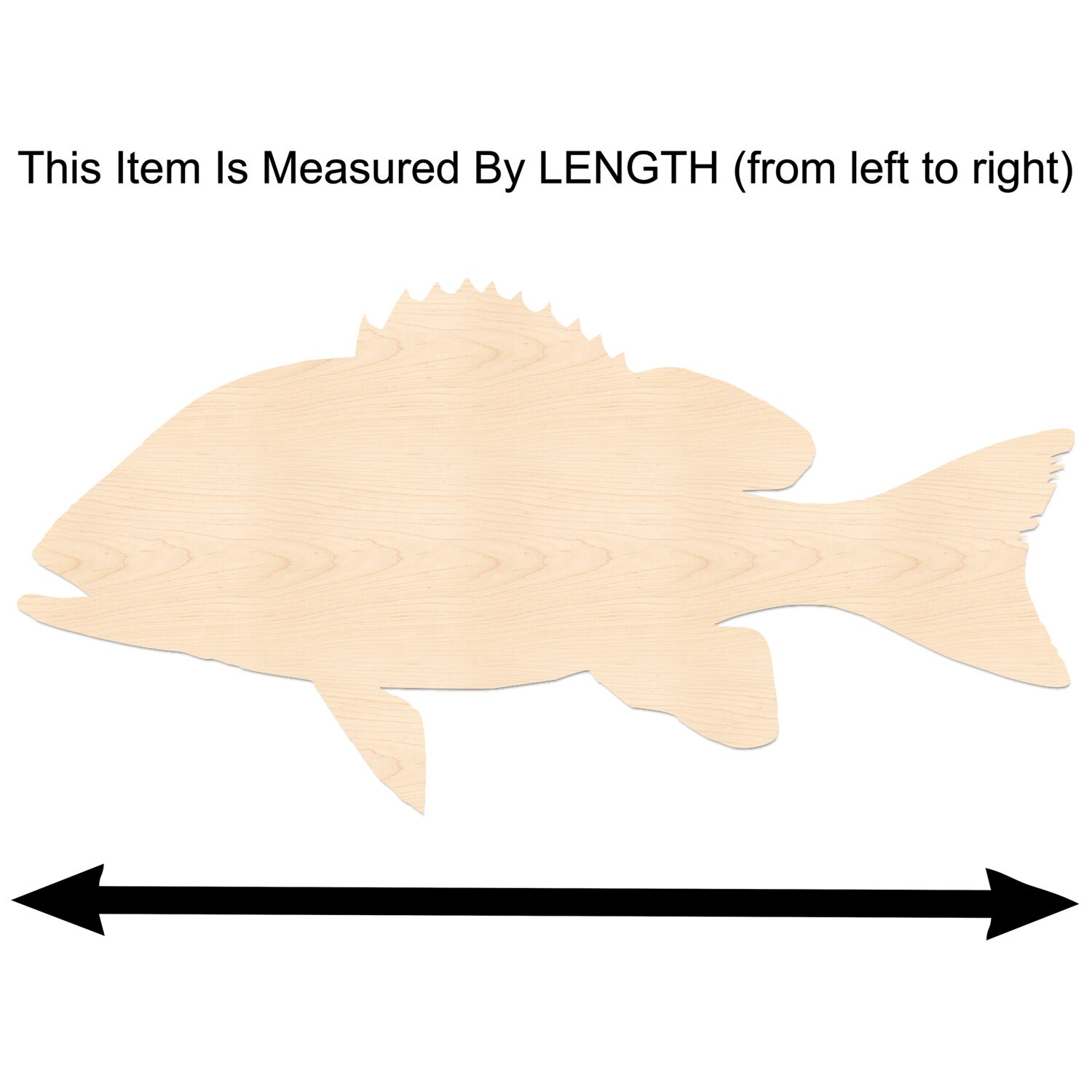 Red Snapper Cutout-laser Cut Fish Shape - Etsy