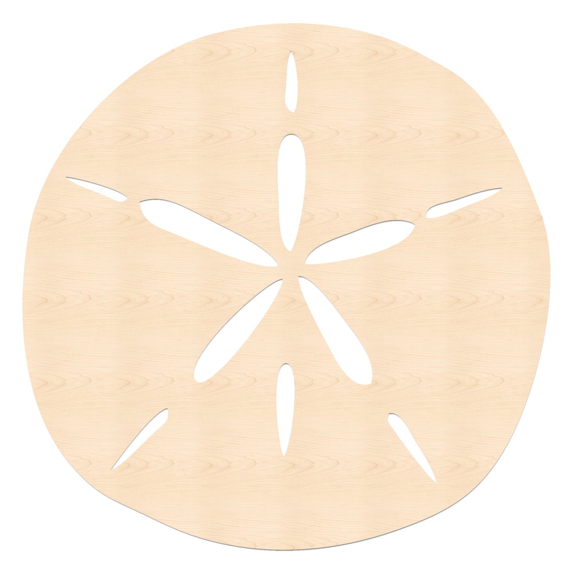 Sand Dollar Cutout-wooden Sand Dollar Shape | Etsy