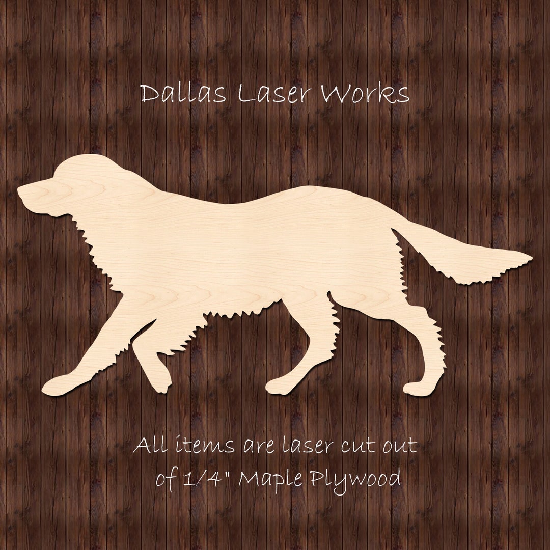 Wooden Dog Cutout-laser Cut Dog Shape - Etsy