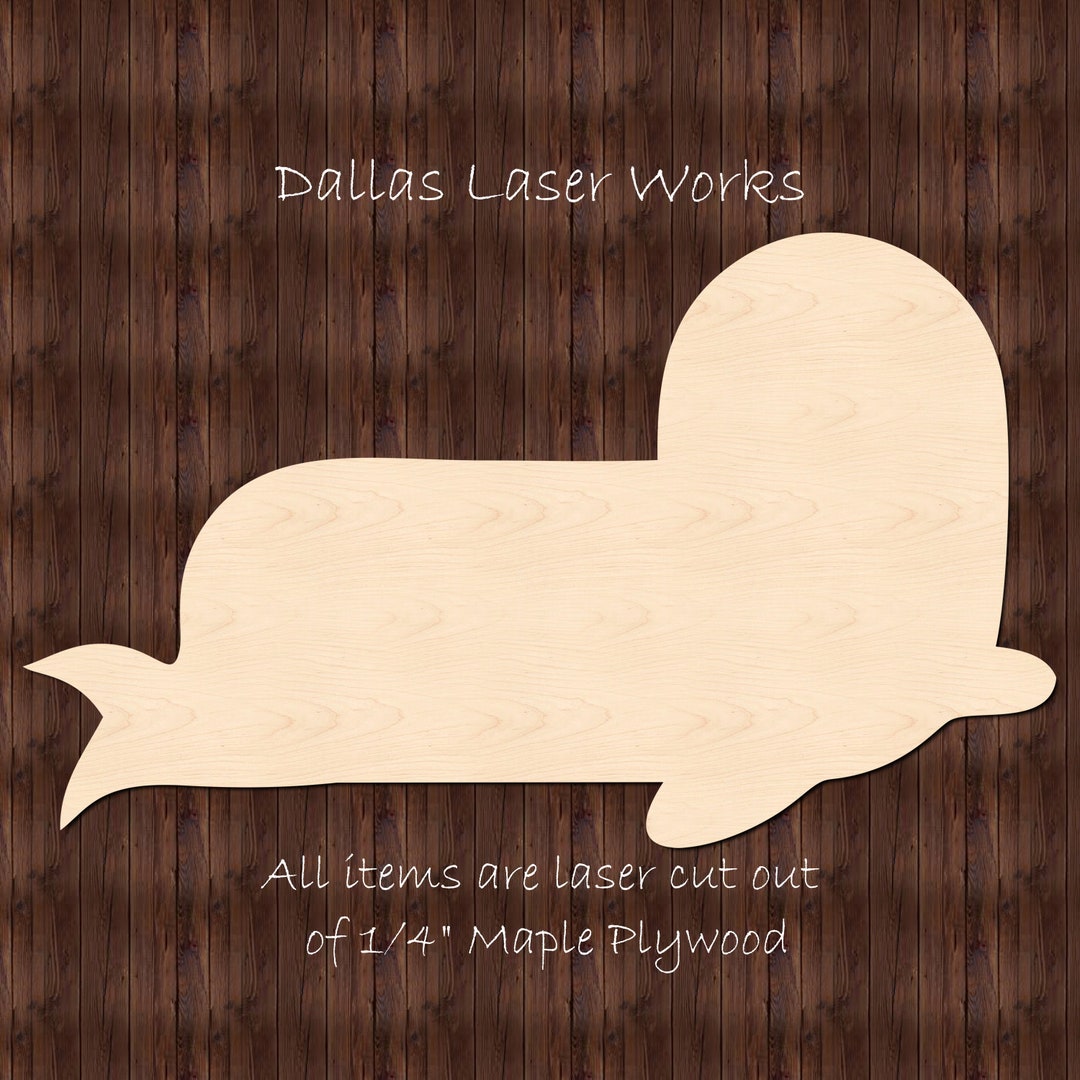 Seal Blank-wooden Seal Cutout-unfinished Seal - Etsy