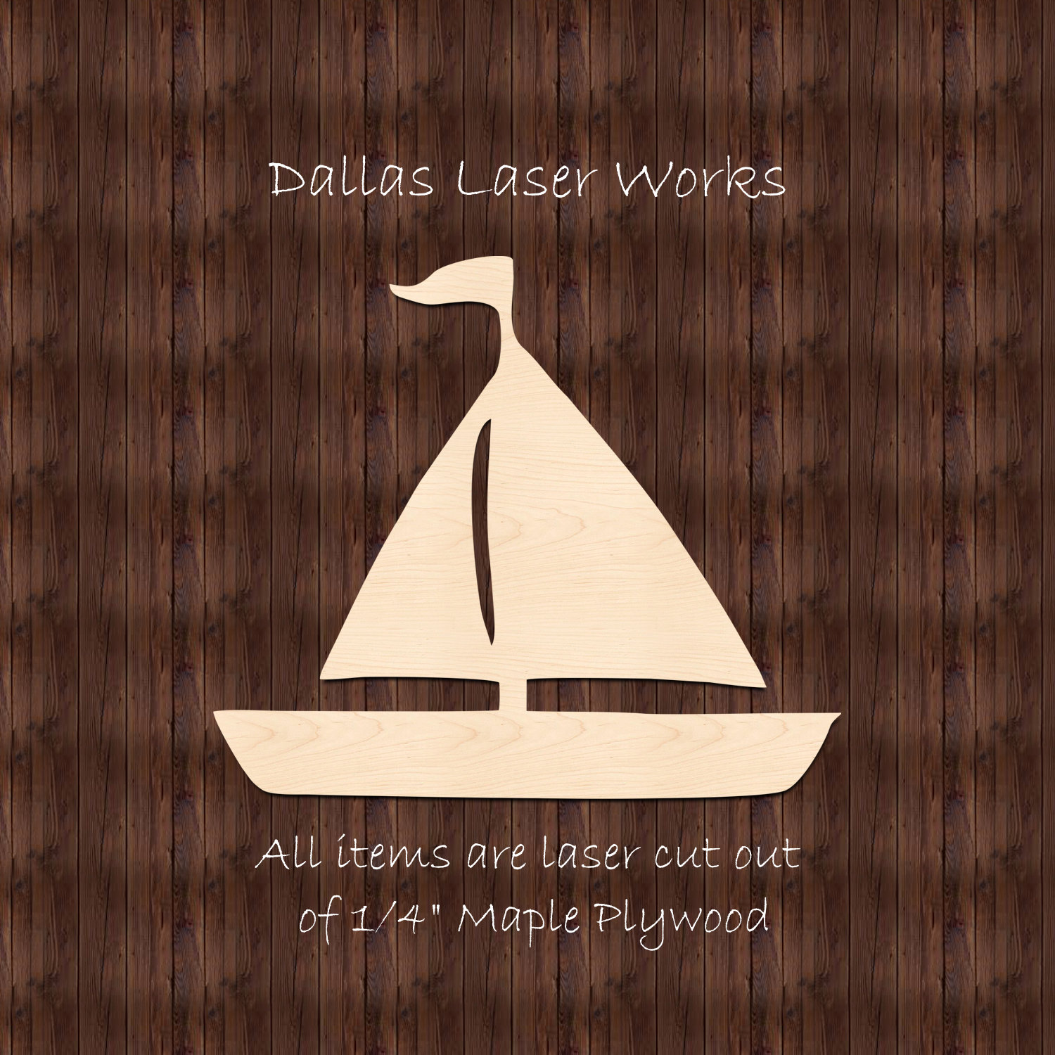 Sailboat Cutout-wooden Sailboat Shape - Etsy