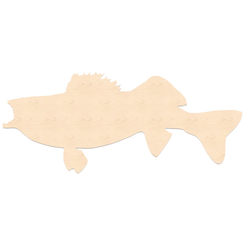 Walleye Shape-walleye Cutout-wooden Walleye - Etsy