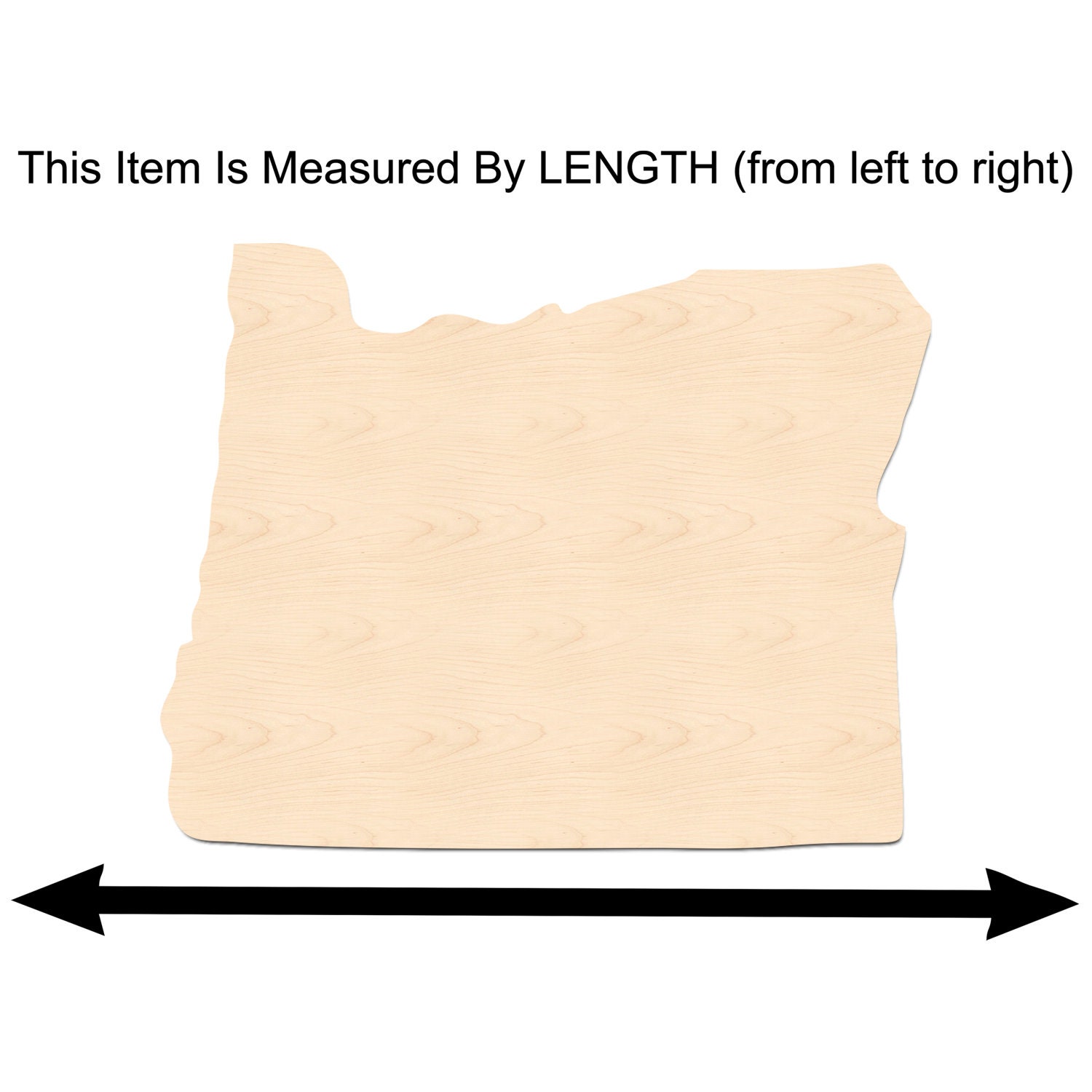 Oregon State Shape-State Shape-Wooden Oregon Cutout | Etsy