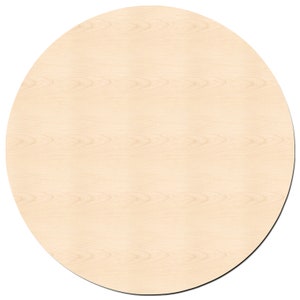 Wooden Circle Cutout-laser Cut Circle-circle Shape - Etsy