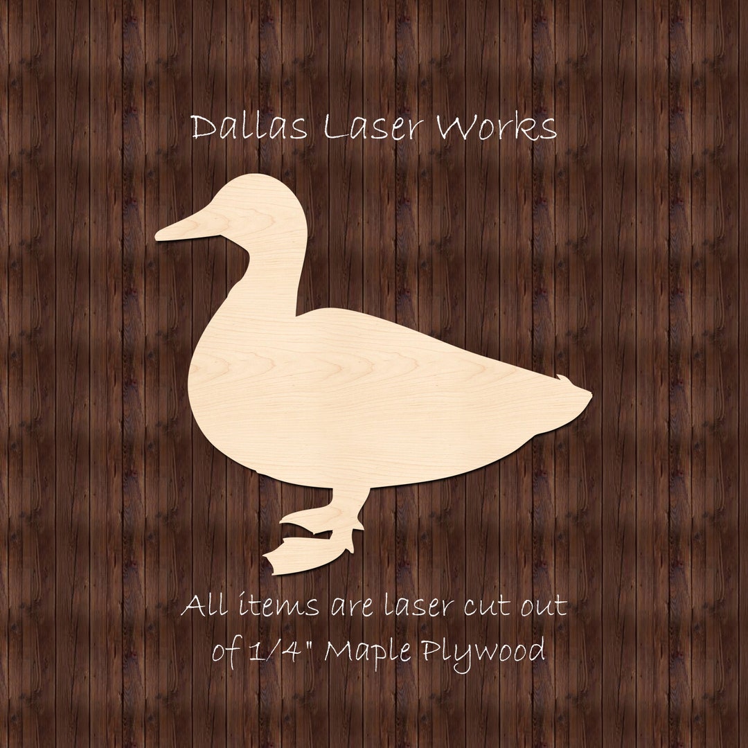 Mallard Duck Shape-wooden Duck Blank-unfinished Duck - Etsy