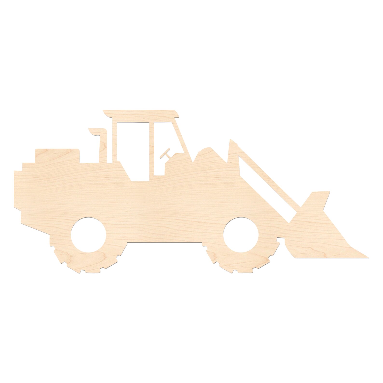 Payloader Shape-wooden Payloader Cutout - Etsy