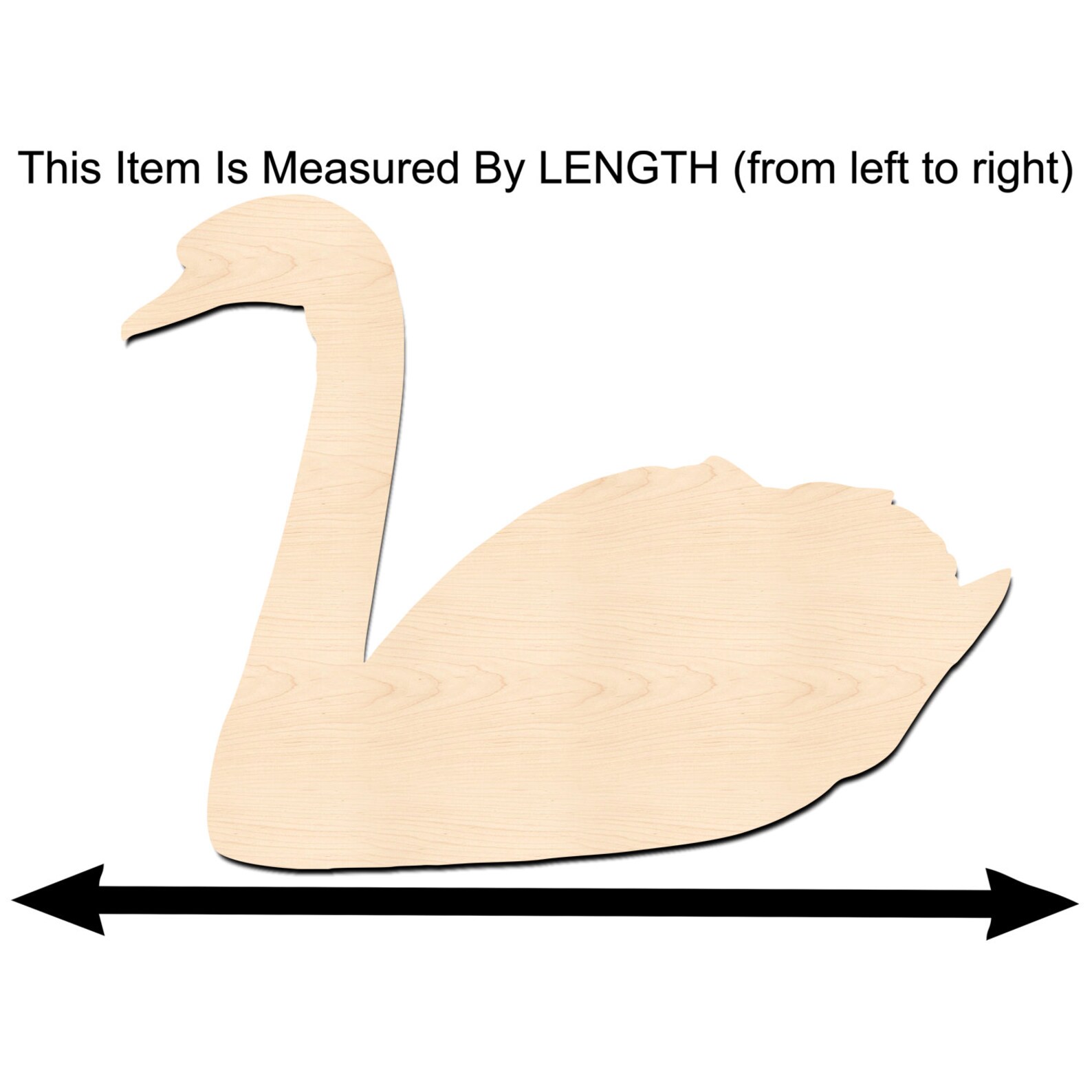 Swan Shape-cutout Swan - Etsy