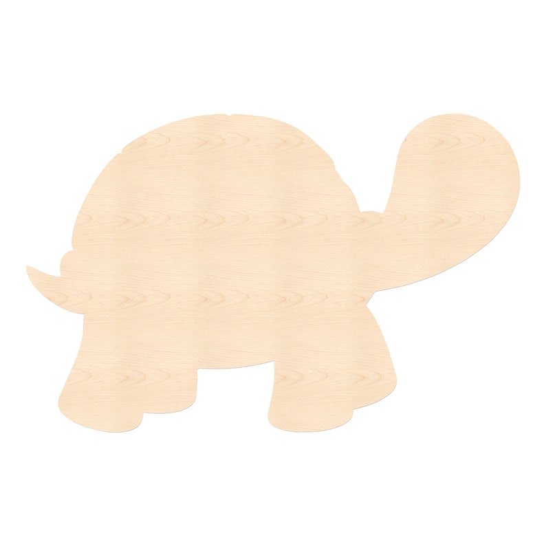 Turtle Wood Cutout-tortoise Blank - Etsy