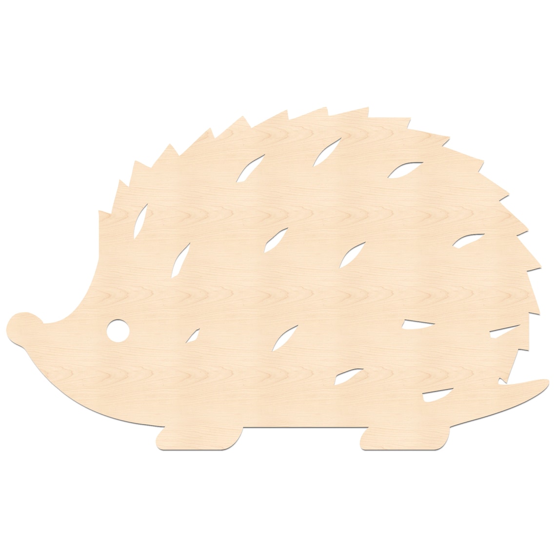 Hedgehog Shape-wooden Hedgehog Cutout | Etsy