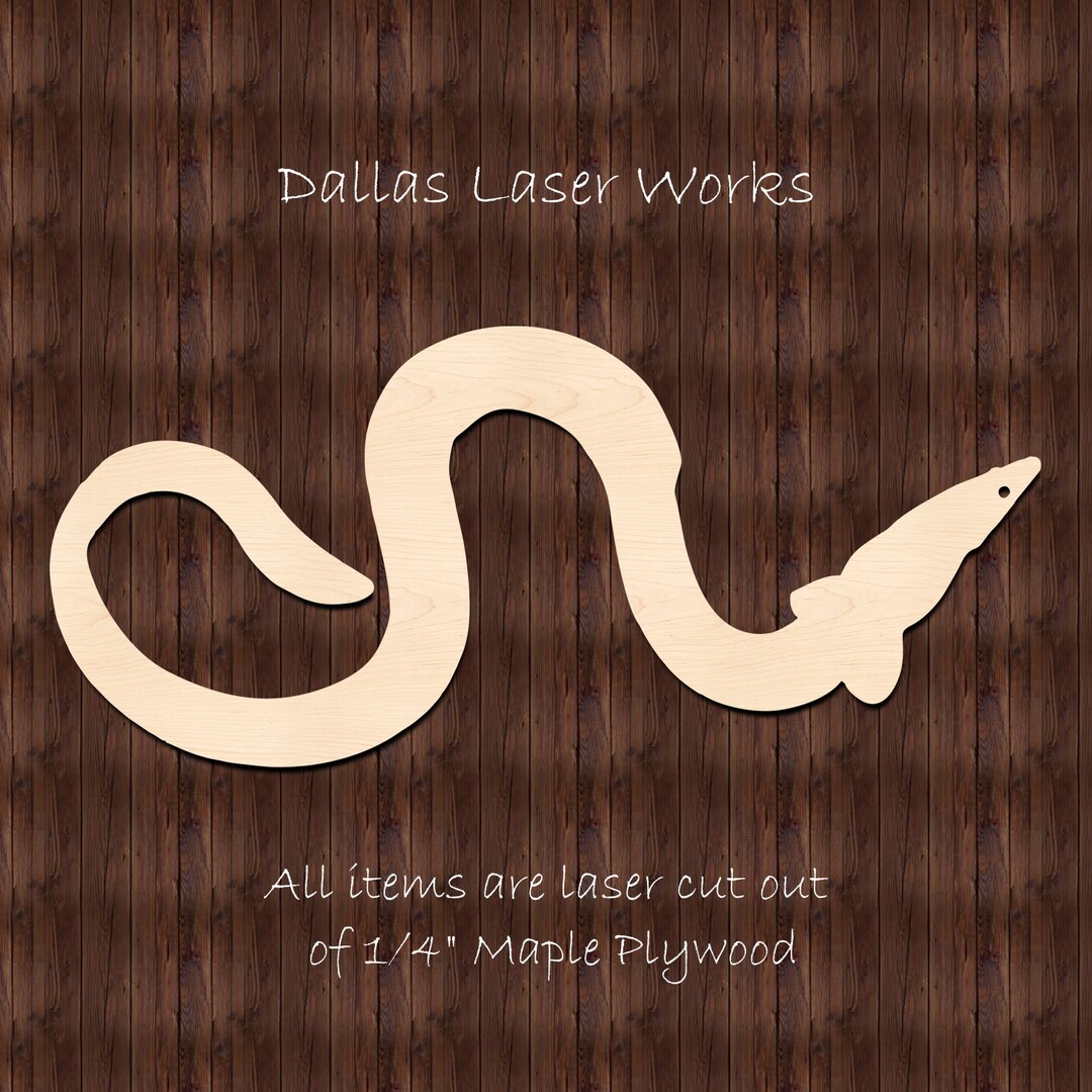 Eel Shape-unfinished Wooden Eel Cutout - Etsy
