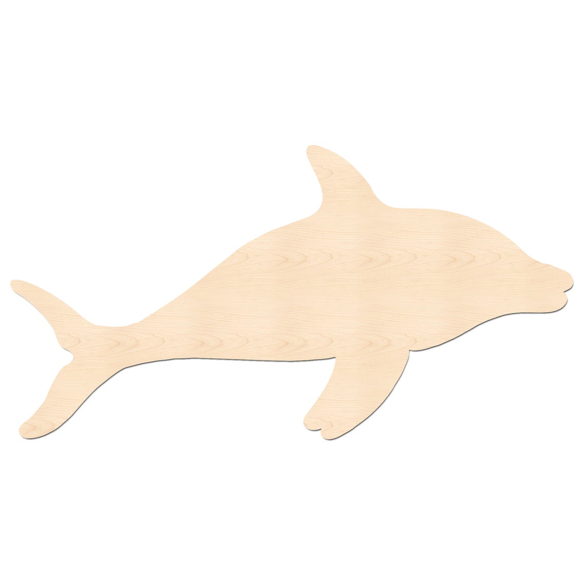 Laser Cutout Dolphin Shape-unfinished Dolphin Blank - Etsy